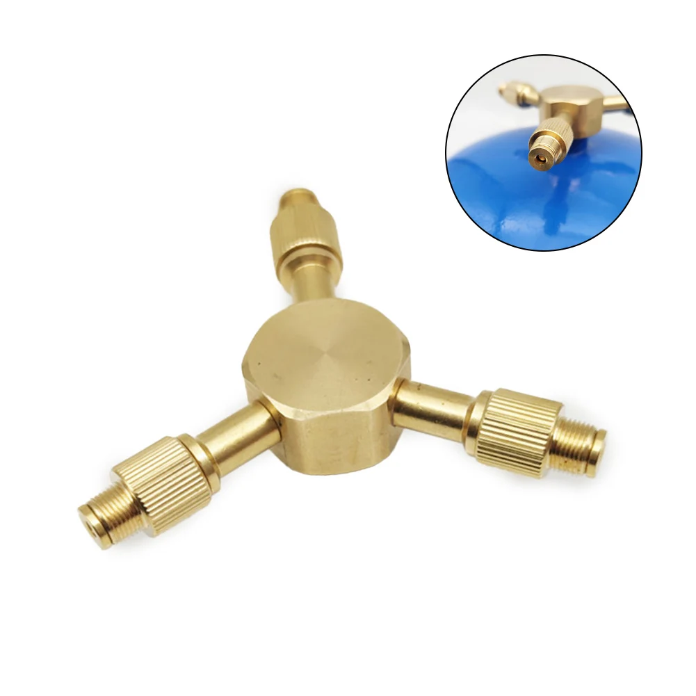 Three Way Connector Middle East Liquefied Gas Cylinder Adapter Flat Gas ...