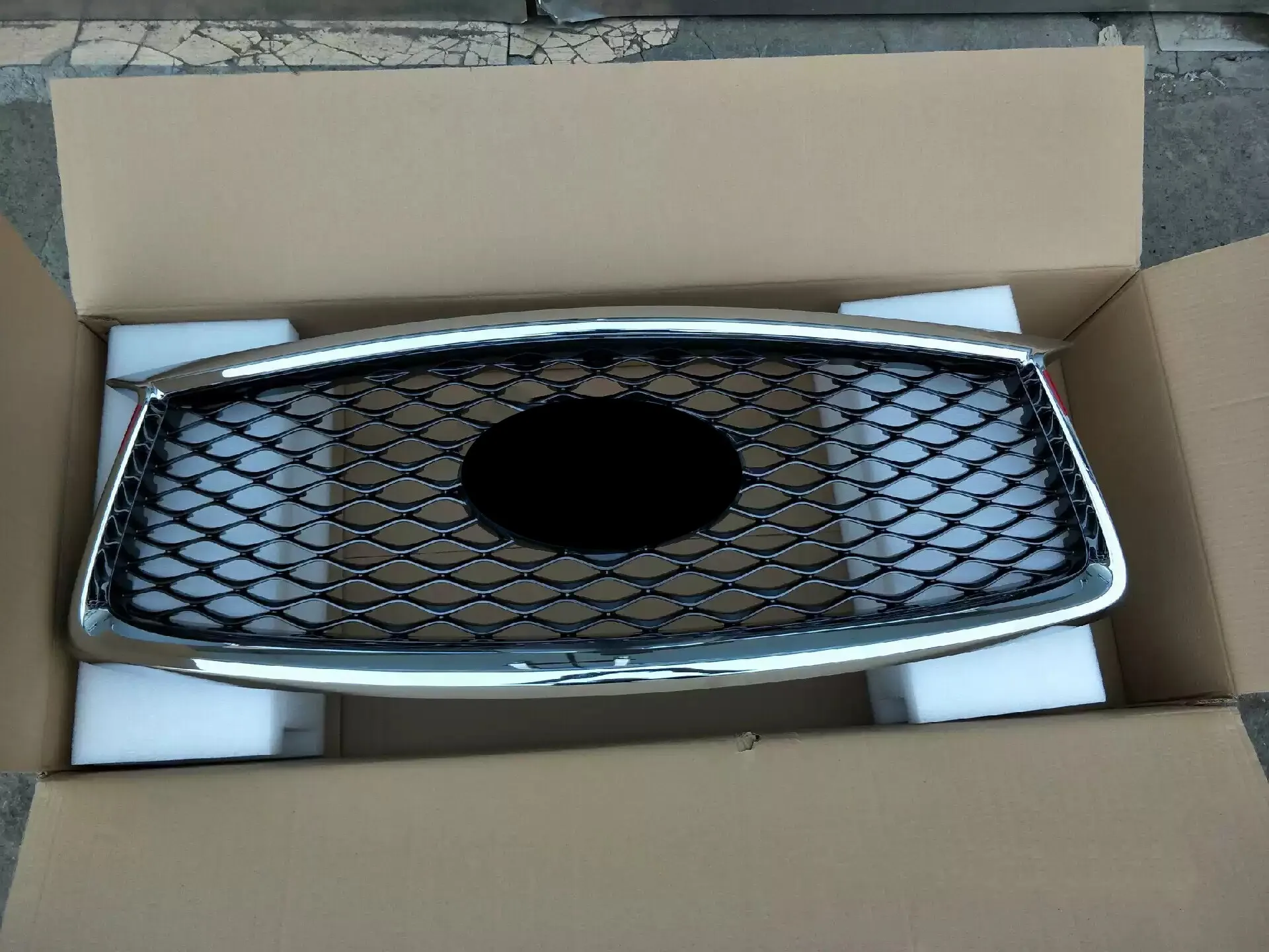 Car Front Bumper Grill Mask Radiator Grille Racing Grills for Infiniti ...