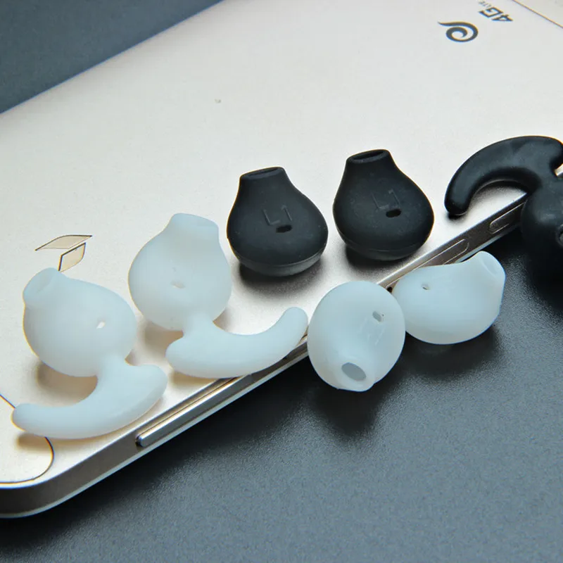 4-Pairs-lot-Silicone-Eartip-Ear-Wings-Hooks-Cap-Earhook-In-ear-Earbuds ...