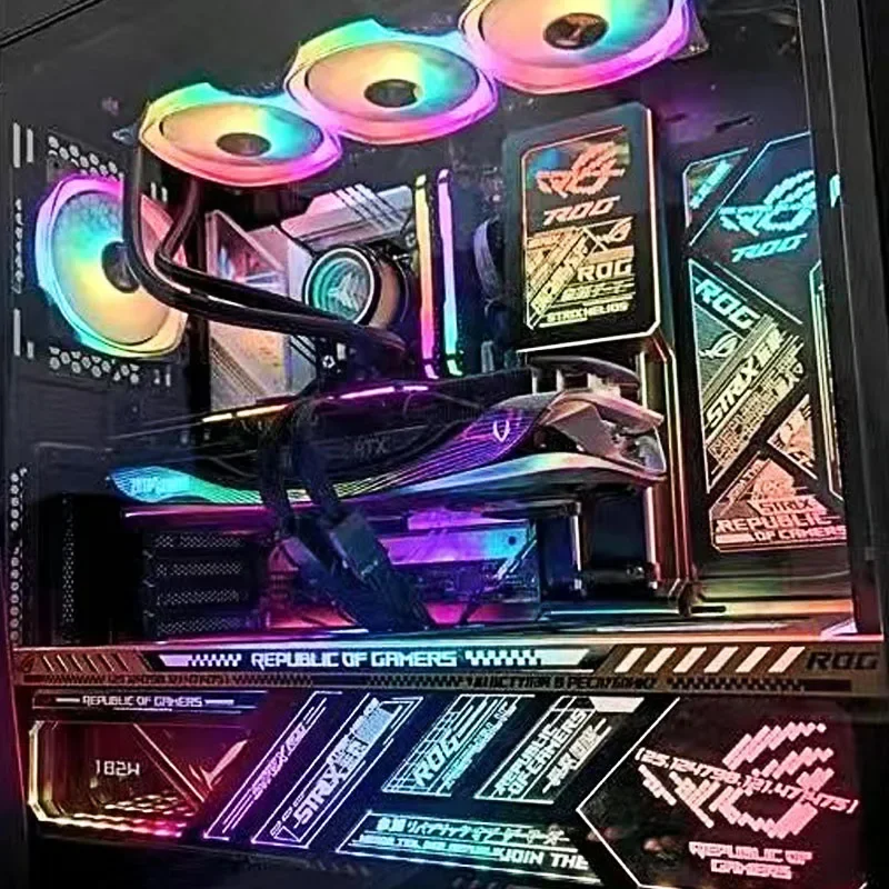 4pcs-GX601-Lighting-Panel-Kit-MOD-ROG-Strix-Helios-Custom-Gamers-Light ...