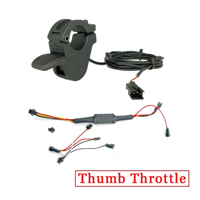 Scooter Electric Thumb Throttle With On/Off Switch Power Key Lock ...