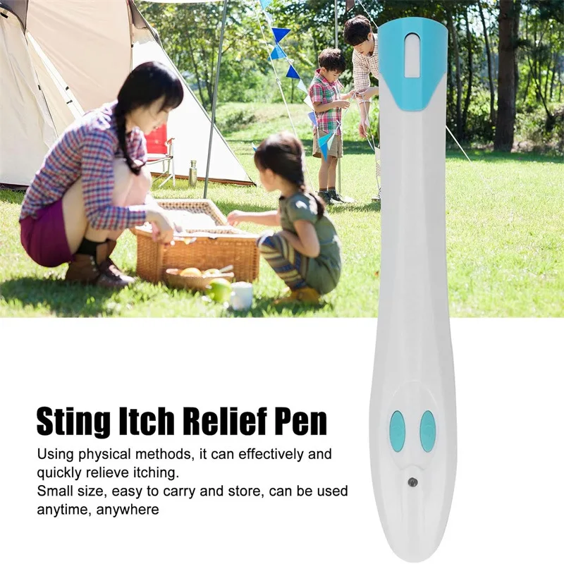 Electronic anti-itch pen for mosquito and insect bites, non-chemical ...