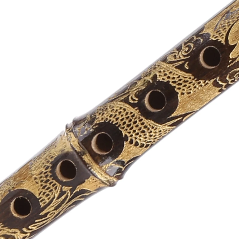 Flutes Woodwind Black Bamboo Chinese Yunnan Bawu G for KEY Pipe Music ...