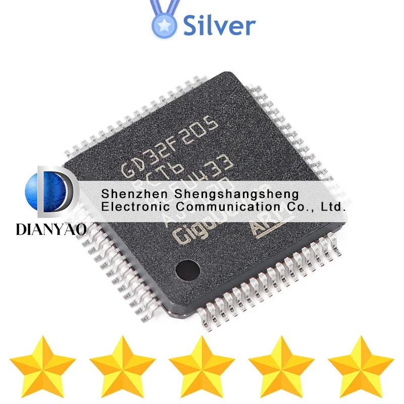 GD32F205RCT6-QFP64-SPC560P34L1-Electronic-Components-71V30S55TFG ...