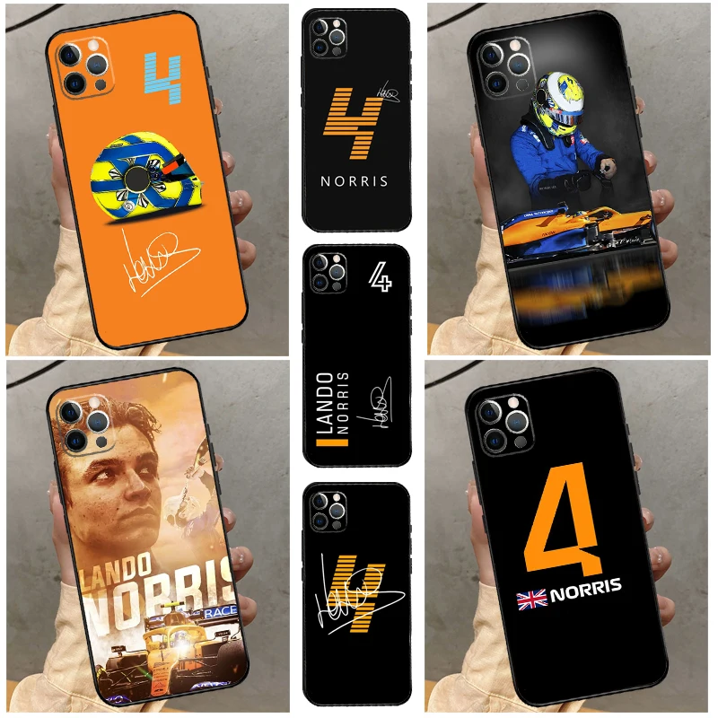 F1 Formula 1 Lando Norris Phone Case For iPhone 14 Pro Max 11 12 13 Pro ...