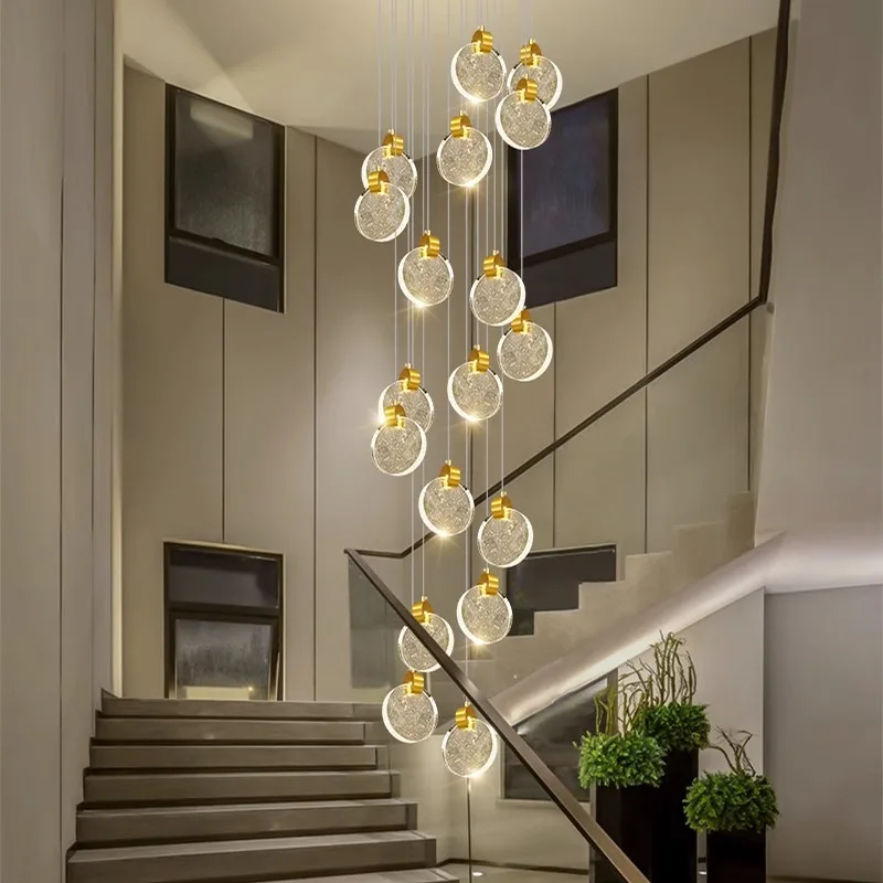 Modern-home-decor-led-lights-pendant-light-lamps-forstaircase ...