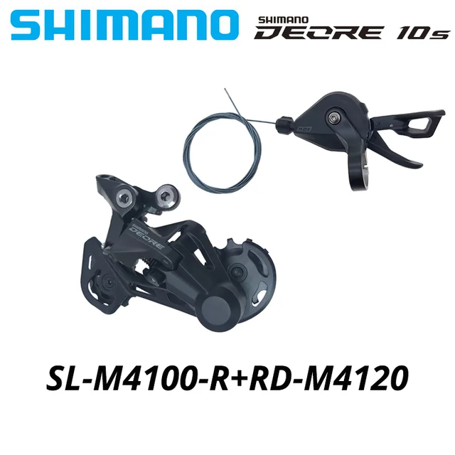 Shimano Deore M4100 1x10S MTB Bike Derailleurs Groupset SL-M4100 ...