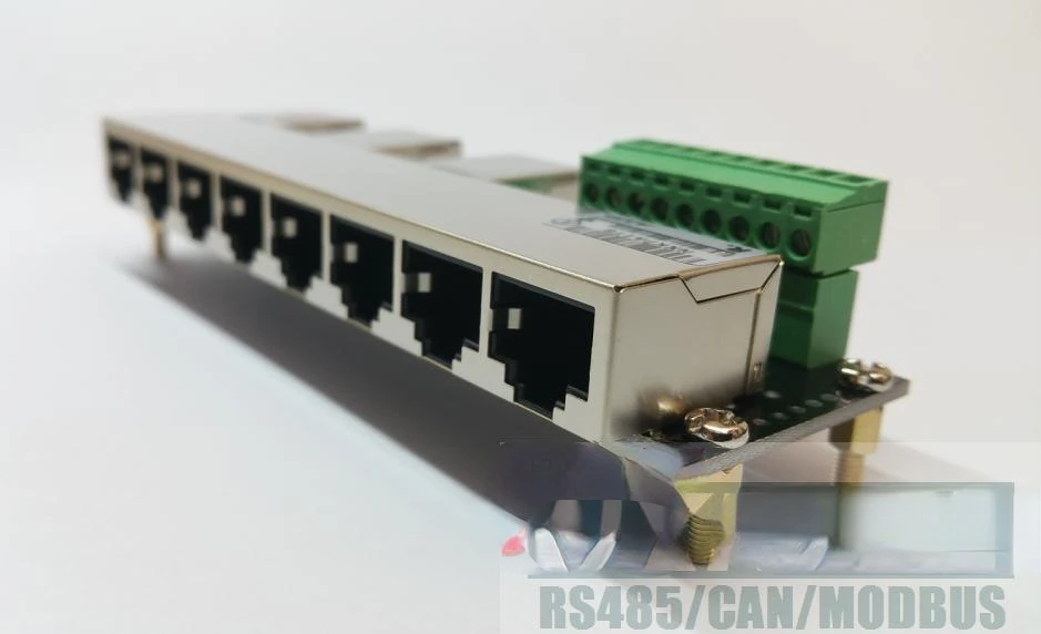 RS485 CAN MODBUS Industrial Controller Bus Serial Distribution Hub ...