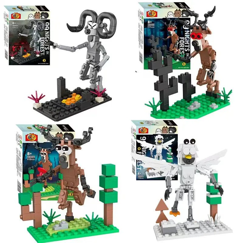 New 99 Night Night Horror Game Building Blocks In The Forest Monster ...