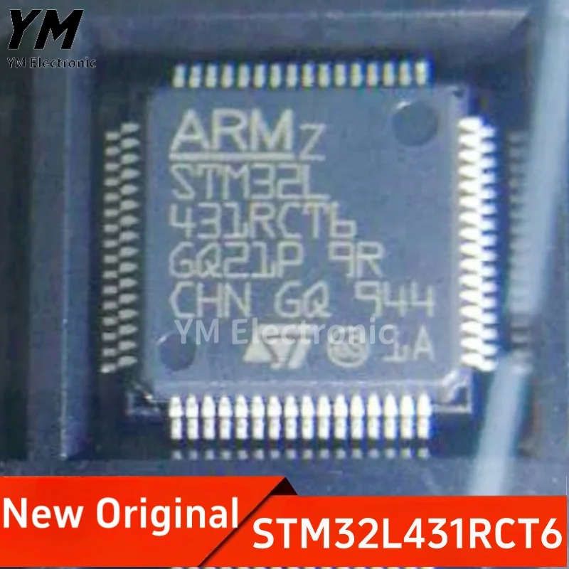 New-Original-STM32L431RCT6-LQFP-64-ARM-Cortex-M4-32-bit-Microcontroller ...