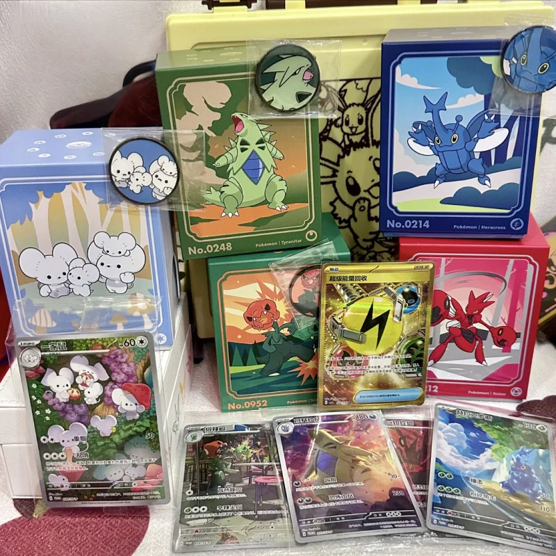 New Genuine Pokemon Collect 'Em All 151 Starter Battle Collection Box ...