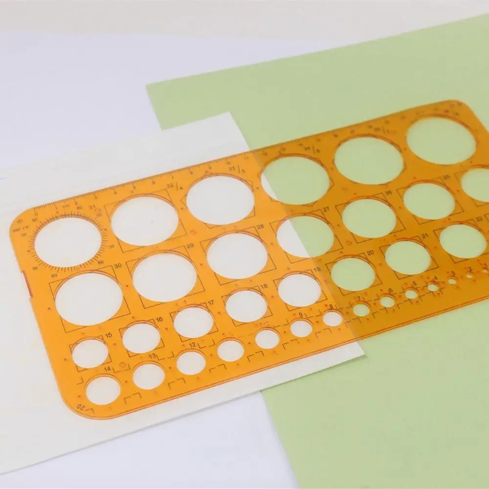 Drawing-Circle-Template-Soft-Drawing-Design-Template-Orange-Perfect ...