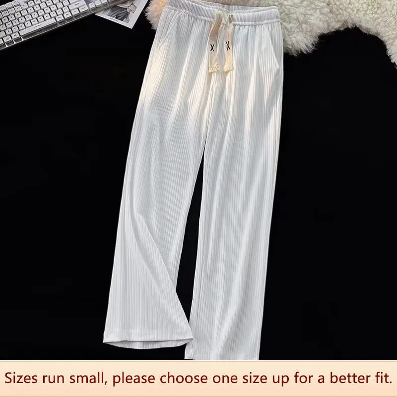Loose-Men-Ice-Silk-Threaded-Wide-Leg-Pants-Spring-Autumn-High-Street ...
