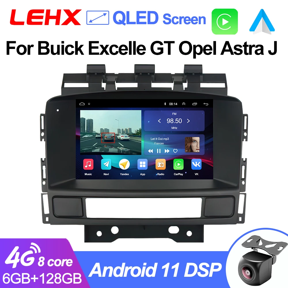 Lehx L6pro 2din Android 11 Car Radio Multimedia For Buick Excelle Gt Xt ...