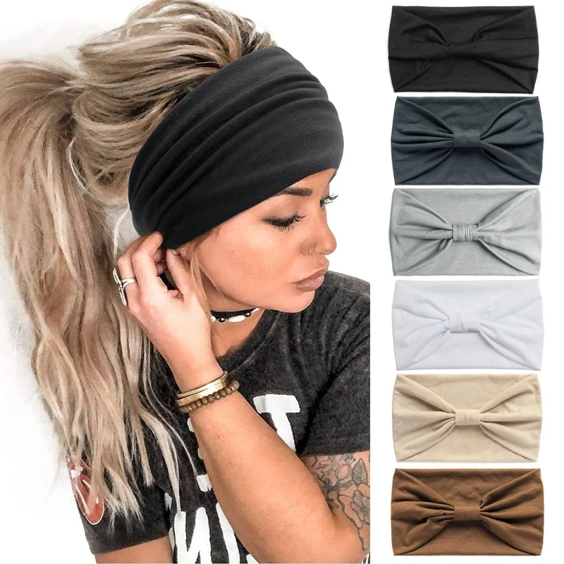 Stretch-Exercise-Hair-Band-Wide-Version-Yoga-Exercise-Hair-Band-Running ...