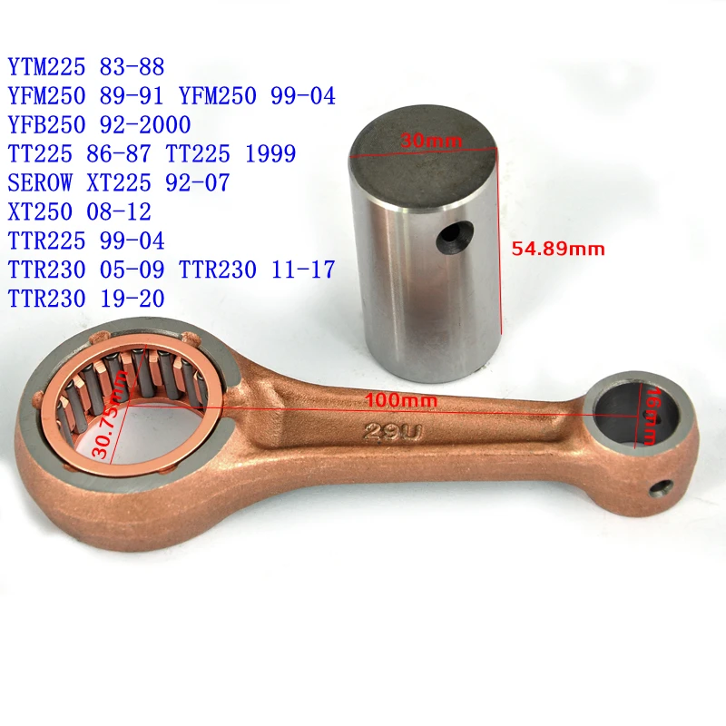 Motorcycle-Connecting-Rod-Kit-for-Yamaha-YTM225-Bear-Tracker-YFM250 ...