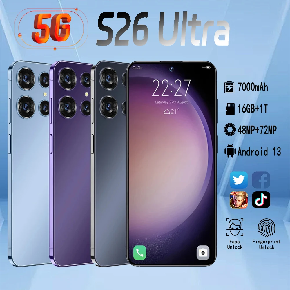 S26-Ultra-Dual-Sim-Celular-Smartphone-Android-7-0-Smartphone-Tela-HD ...