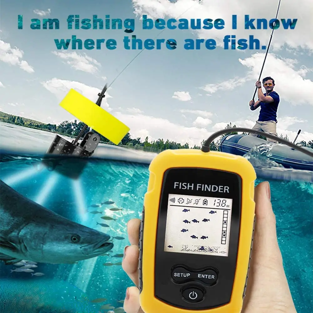 2023-new-Portable-Fish-Finder-fishing-echo-sounder-ice-fishing-Sonar ...