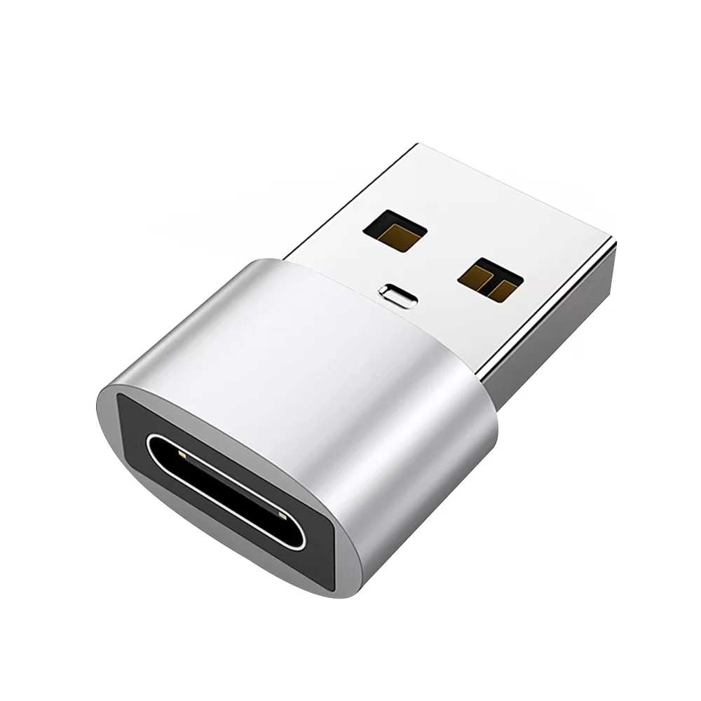 2Pcs USB To Type C OTG Adapter USB USB-C Male To Micro USB Type-c ...