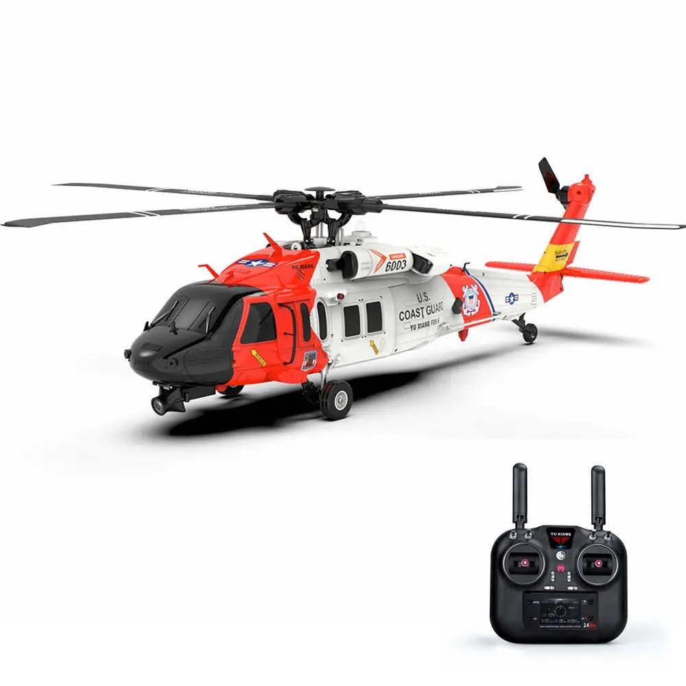 YXZNRC F09 S RTF 2.4G 6CH RC Helicóptero 6 Axis Gyro GPS Posicionamento ...
