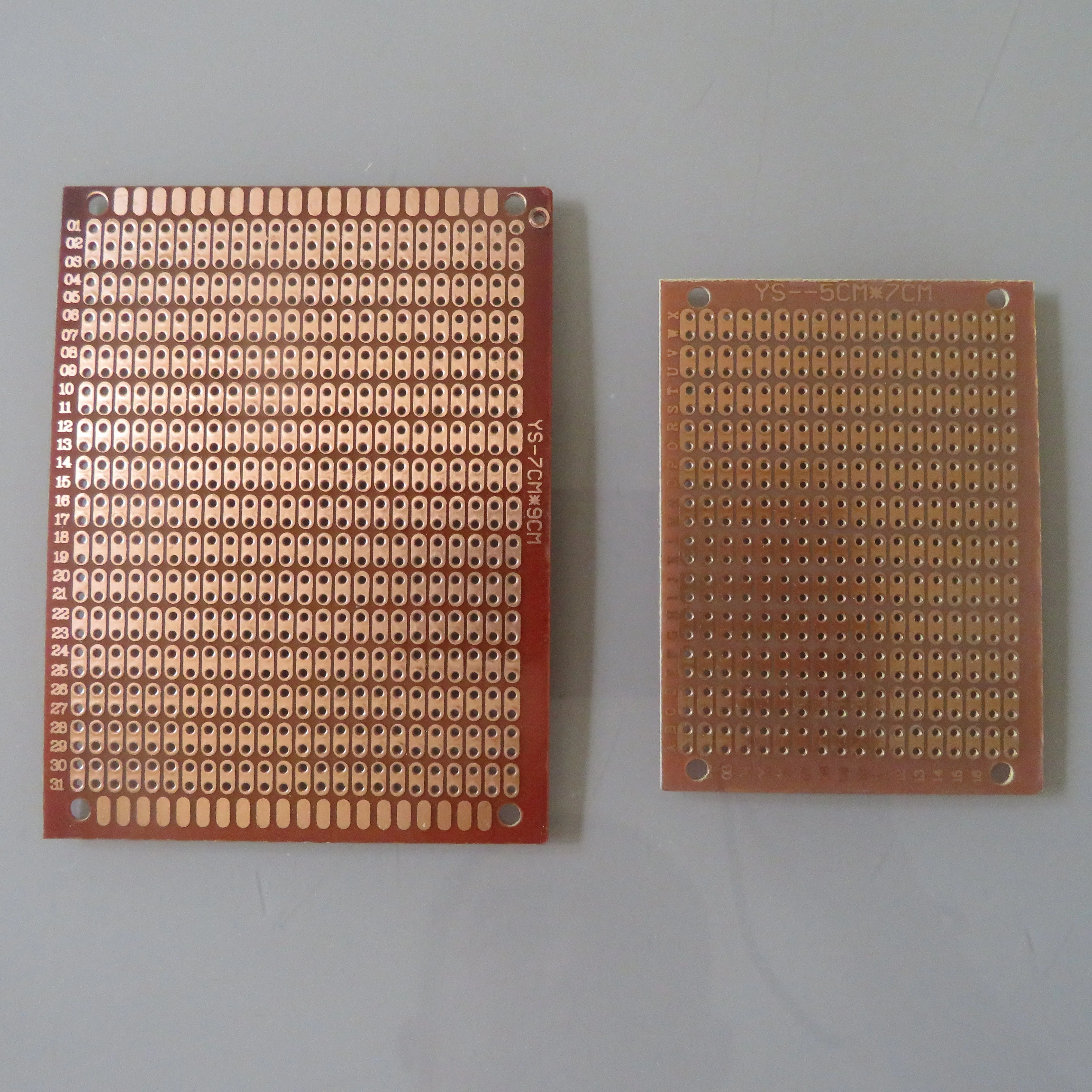 10-pcs-lot-2er-joint-hole-pcb-Stripboard-Veroboard-vero-Board-5x7cm ...