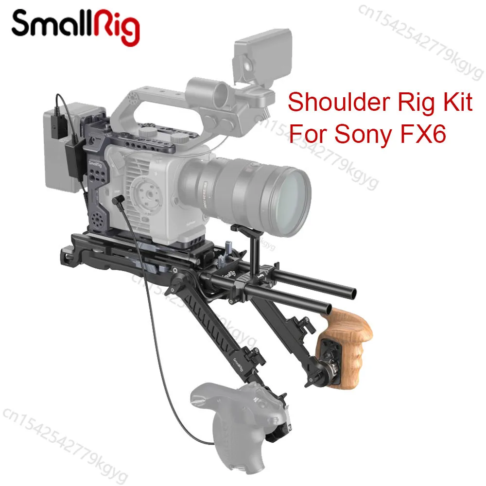 SmallRig-Shoulder-Rig-Kit-Built-in-VCT-14-Quick-Release-Baseplate-Cage ...