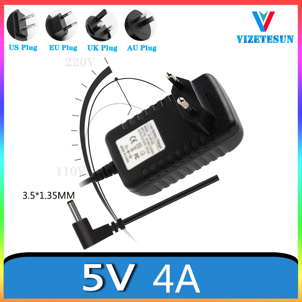 British Regulation 5V 4A Power Adapter 5V 4000MA Universal Regulated ...