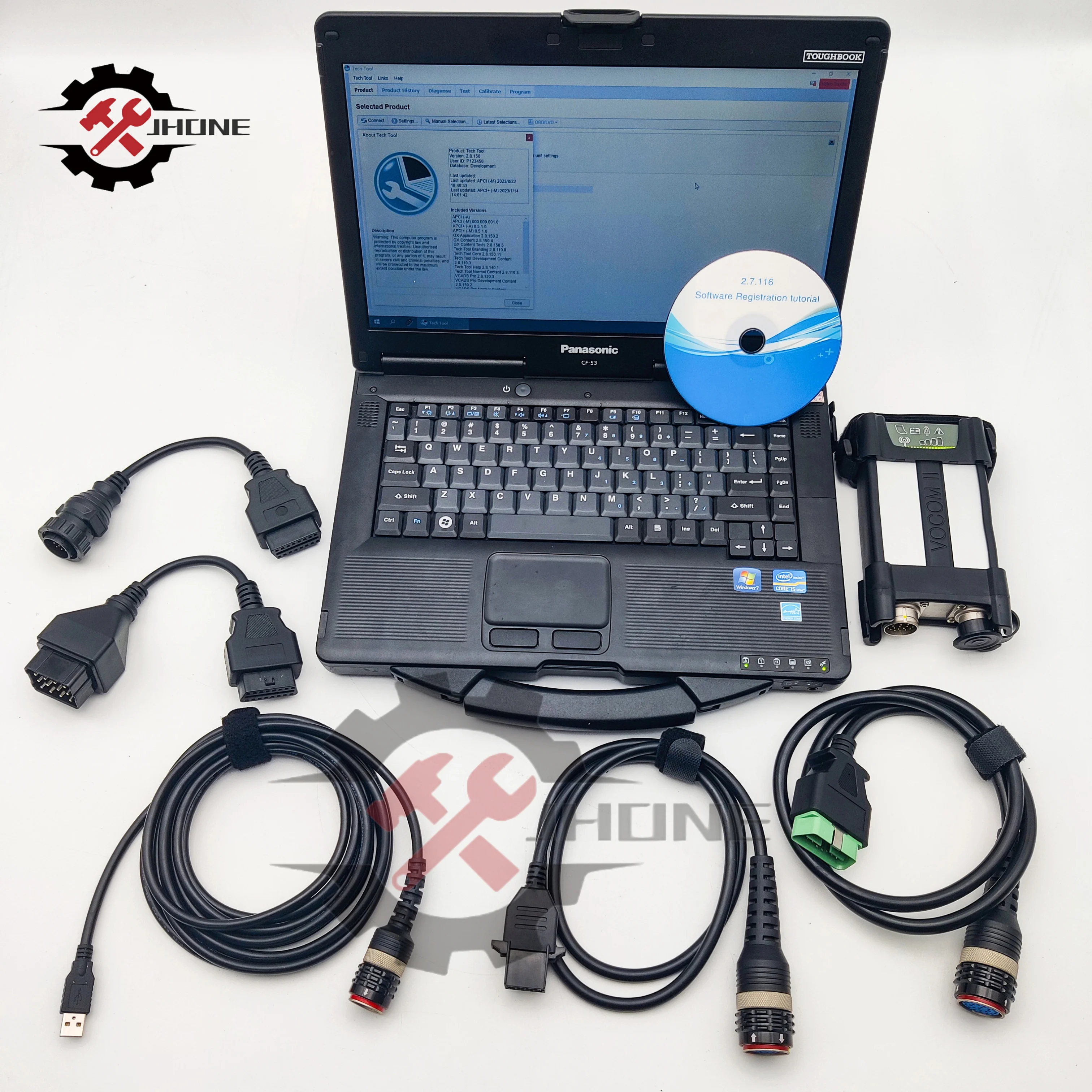 88894000-V2-8-For-Vo-lvo-II-Communication-Unit-Vocom-II-Technical-Tool ...