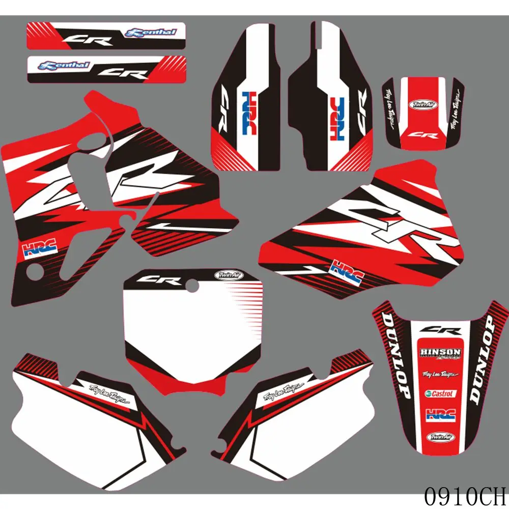 Full-Graphics-Decals-Stickers-Motorcycle-Background-Custom-Number-For ...