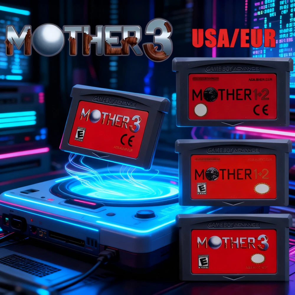 GBA Mother Series Game Cartridge 32-Bit Video Game Console Card Mother ...