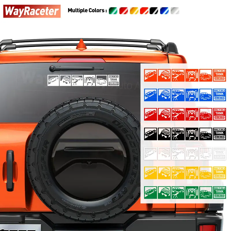 Reflective-Window-Sticker-Rear-Windscreen-Side-Fender-Trunk-4X4-Off ...