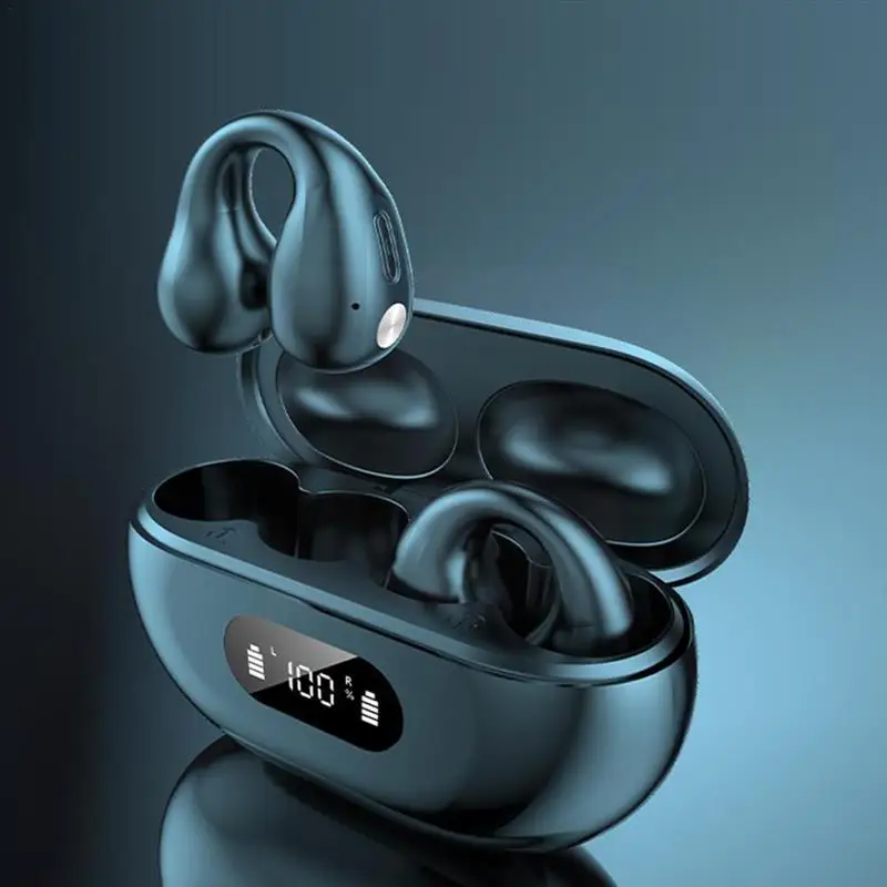 Bluetooth-Earphones-Clip-On-Ear-Style-Earcuffs-CVC-Earphones-5-3 ...