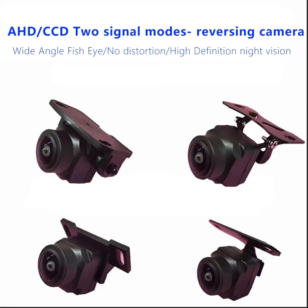 170 degrees HD Fisheye Lens Reversing Camera Car Front Side Camera ...