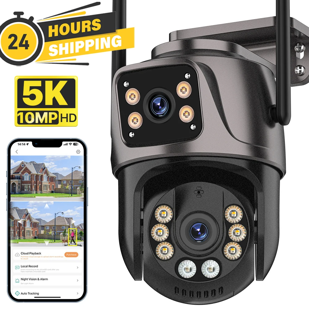 5K-10MP-Outdoor-WIFI-IP-Camera-Dual-Lens-Security-Camera-4K-Dual-Screen ...