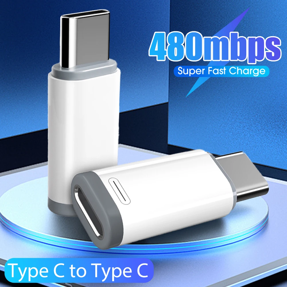 Type-C-Female-To-USB-C-Male-Charger-Adapter-for-Samsung-Xiaomi-Huawei ...
