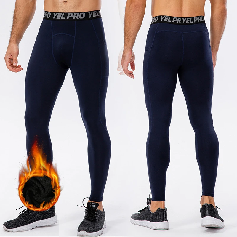 Mens-Training-Sport-Leggings-Gym-Crossfit-Compression-Pants-Men-Running ...