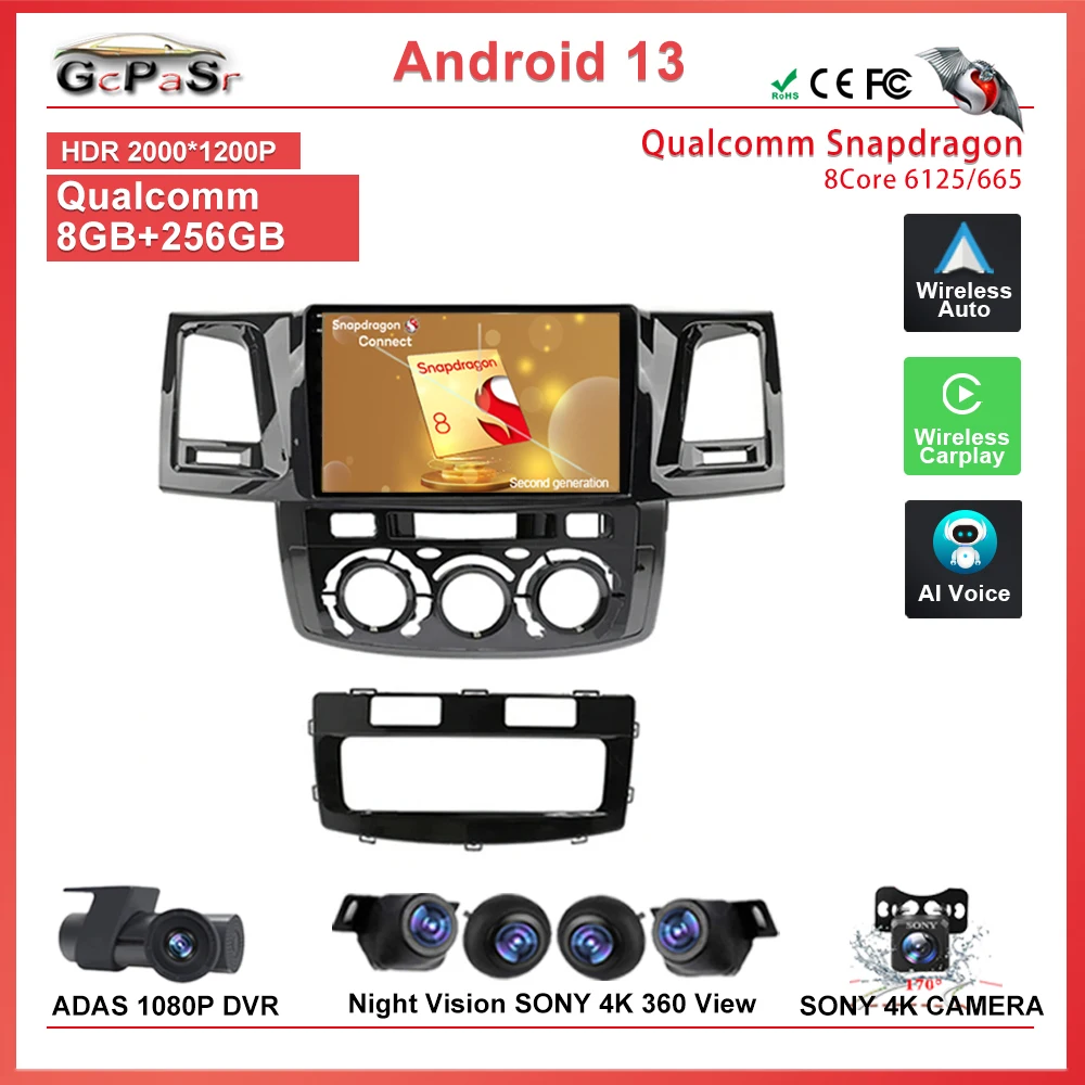 Reproductor-Multimedia-de-v-deo-para-coche-Unidad-Principal-est-reo-con ...