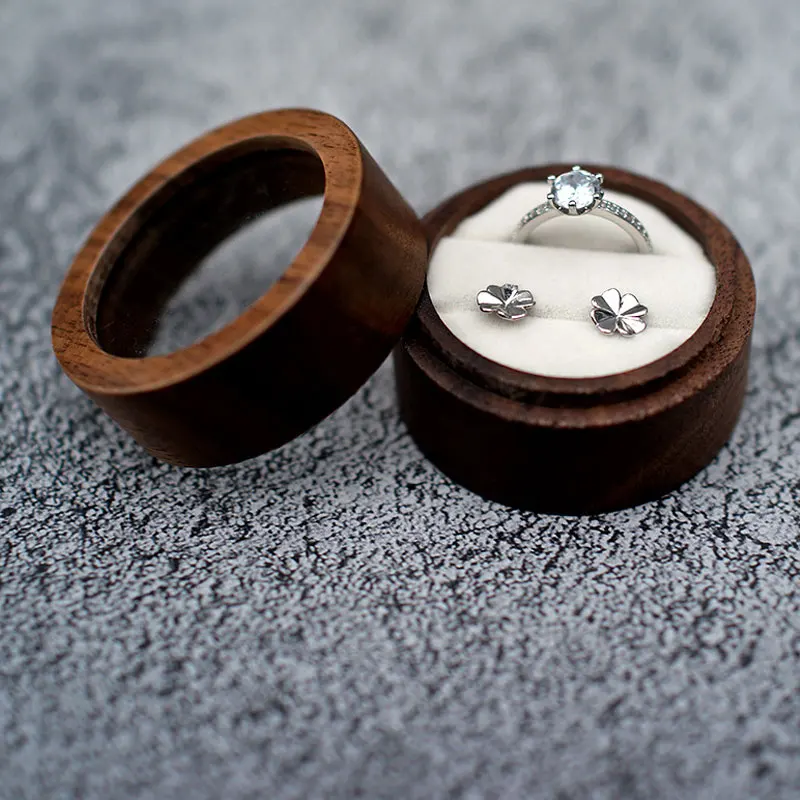 New-Wood-Ring-Box-Gift-Packaging-Jewelry-Storage-Holder-Wedding-Ring ...