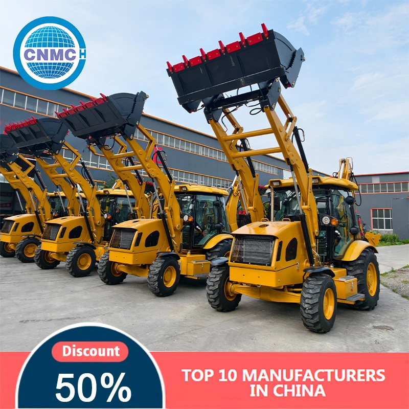 CNMC Wheel Loader 9 Tons Backhoe Loader Excavator EPA CE Certification ...