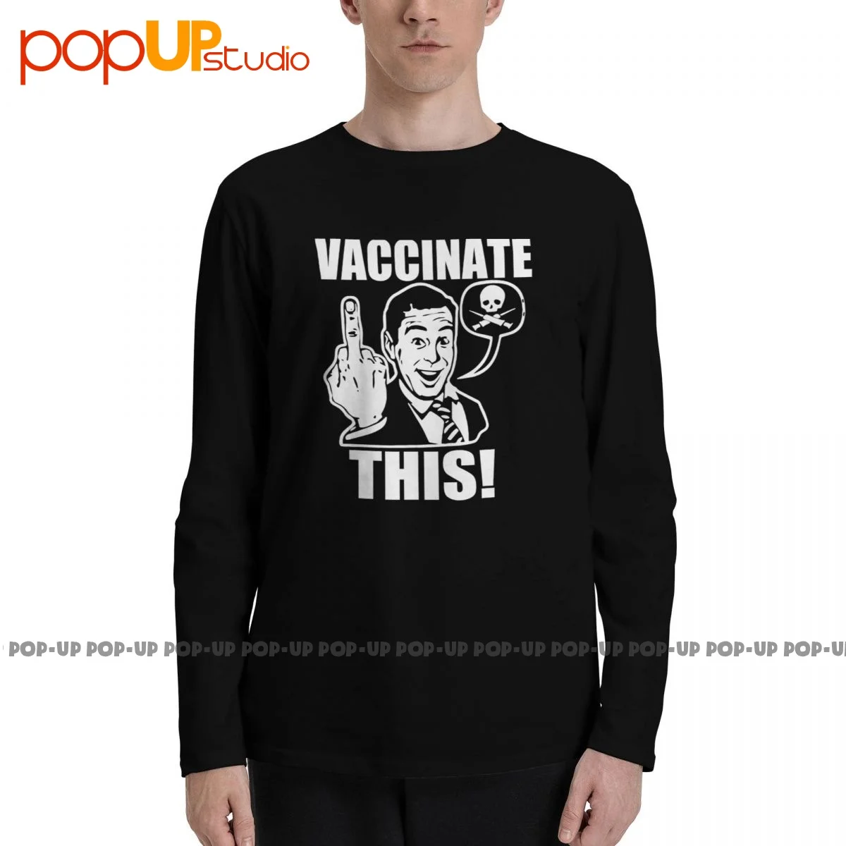 Vaccinate This Non Conformist Protest Anti Government Long Sleeve T ...