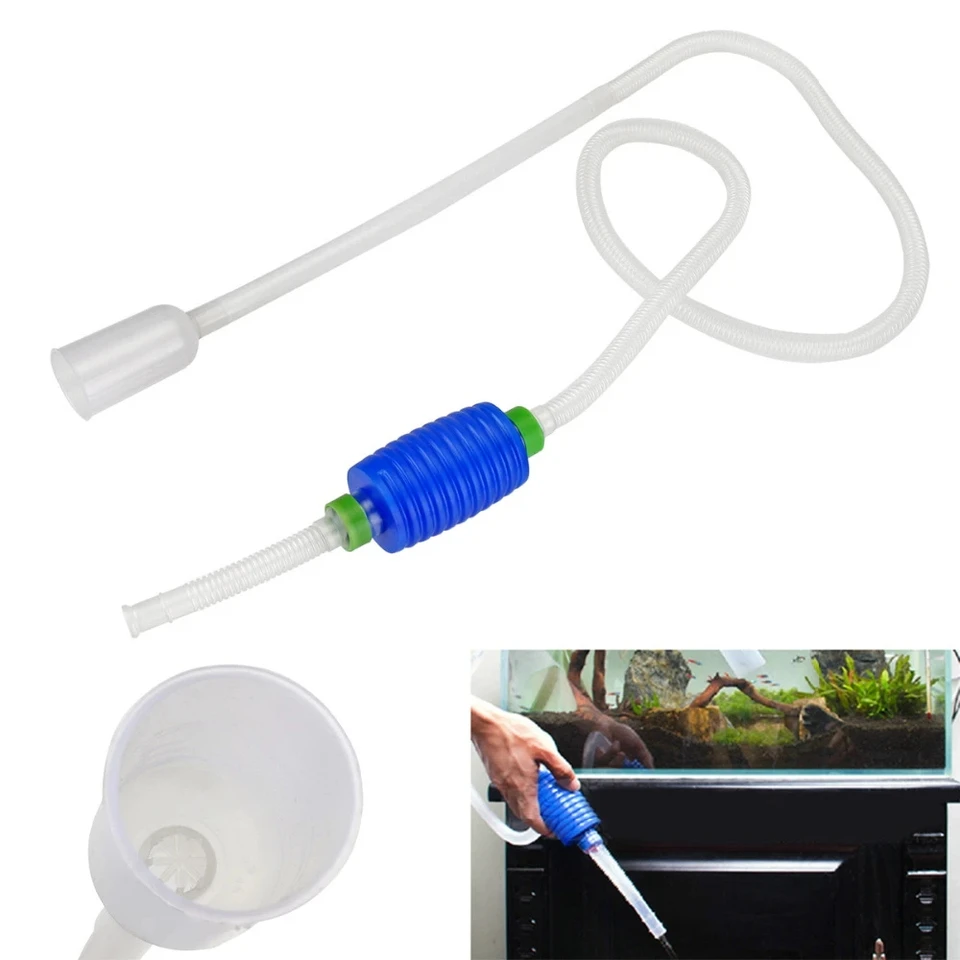 Aquarium Dirt Cleaner Aquarium Maintenance Tool Aquarium Water Siphon ...