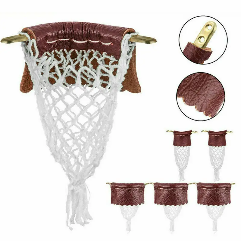 6pcs-Leather-Snooker-Table-Net-Pockets-Set-Replacement-Billiard-Pool ...