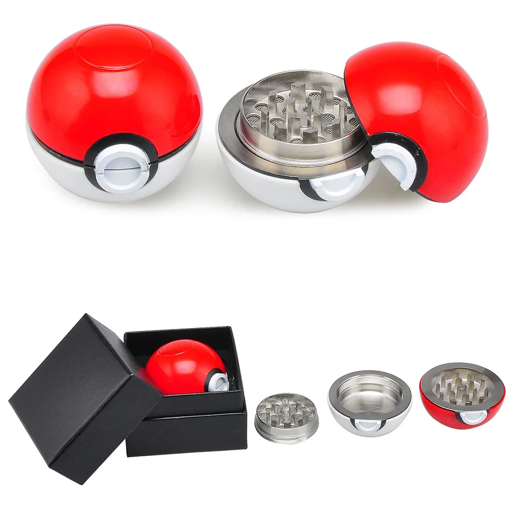 Poke-Ball-Metal-Tobacco-Spice-Grinder-3-Layers-Herbal-Crusher-50mm ...