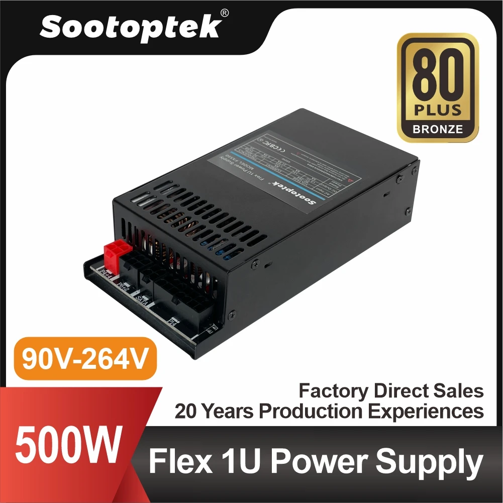 Modular-Flex-1U-500W-Power-Supply-90V-264V-full-voltage-with-4cm ...