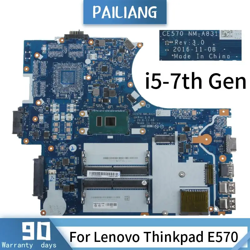 Nm-a831 For Lenovo Thinkpad E570 Notebook Mainboard Ce570 01ep391 ...