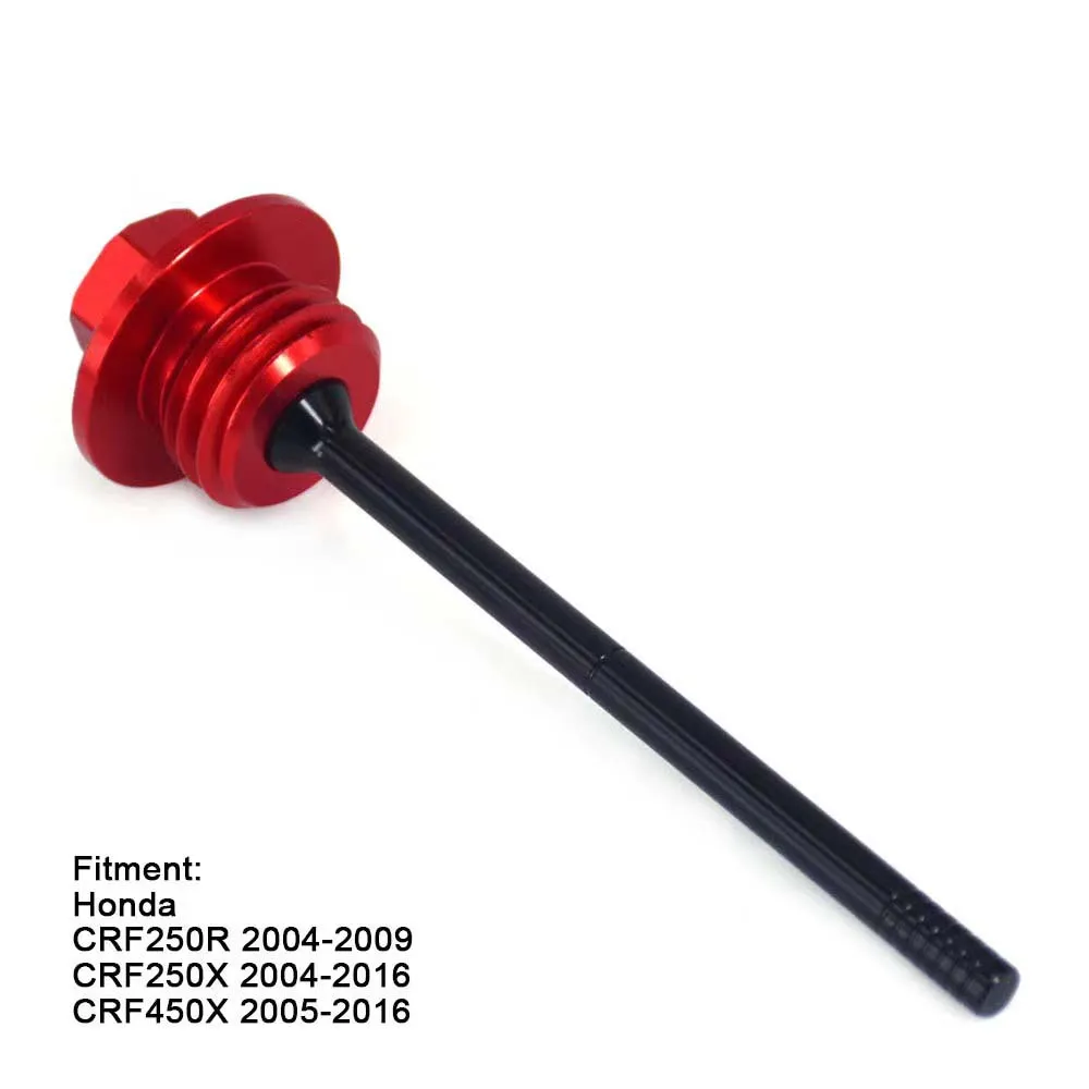 Motorcycle-CNC-Engine-Oil-Dipstick-Dip-Stick-Plug-For-HONDA-CRF250R ...
