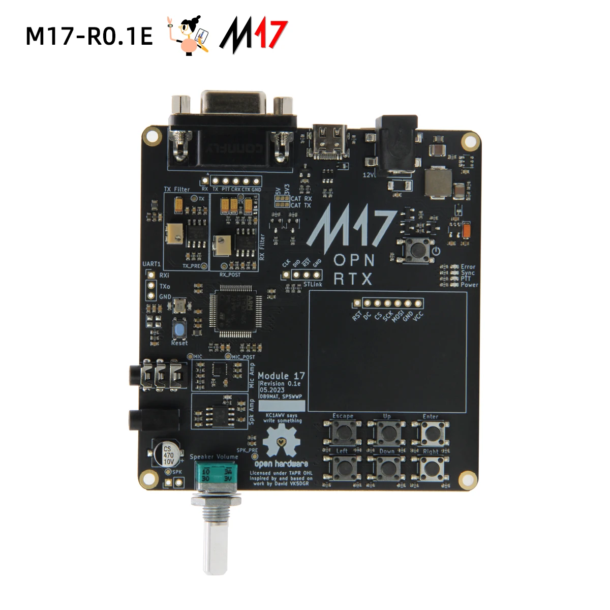 LILYGO-Module17-Revision-0-1e-STM32-Development-Board-M17-Modem-Board ...
