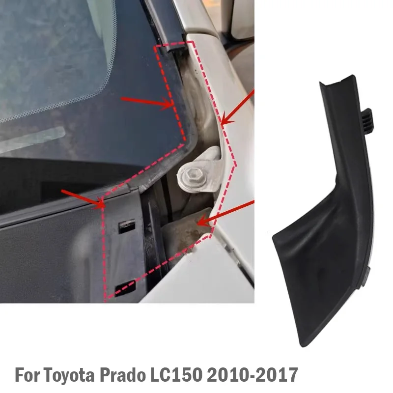 Front-Windshield-Wrap-Corner-Trim-Windshield-Wiper-Side-Trim-Cover-For ...