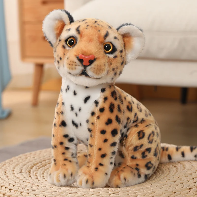 28/32CM Kawaii Really Like Leopard Plush Doll Stuffed Soft Animal Toy ...