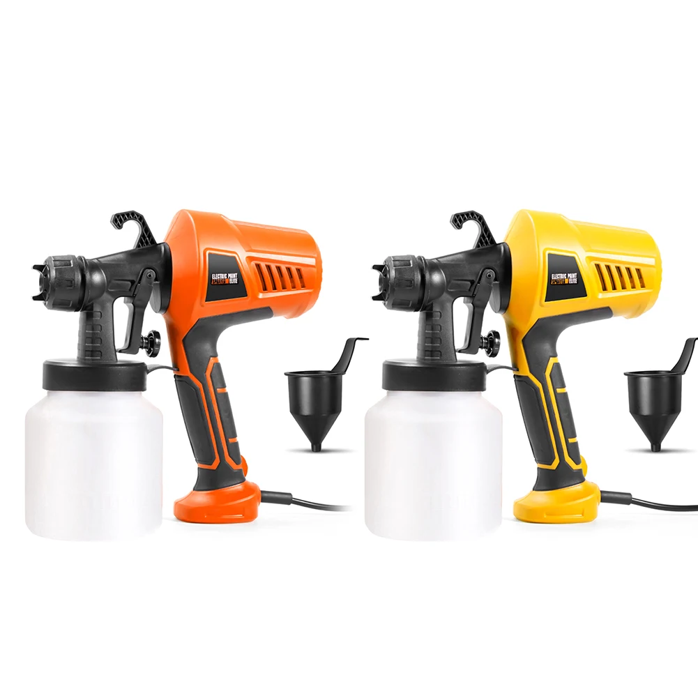 500W-Electric-Spray-Gun-800ml-High-Pressure-Spray-Gun-Flow-Control-High ...